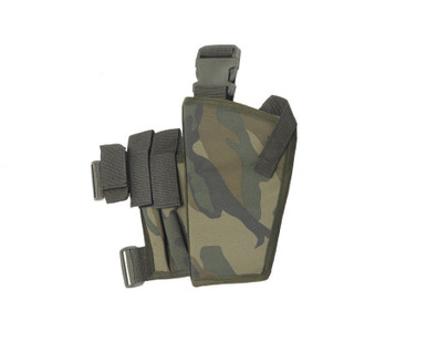 Special Ops Left Handed Deluxe Holster - Woodland Camo - AirRattle