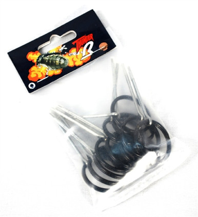 Hakkotsu Thunder B Grenade Safety Pins - 12 Ring Pull Pin Pack