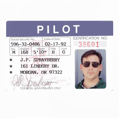 Pilot ID Card - U-Spy Store