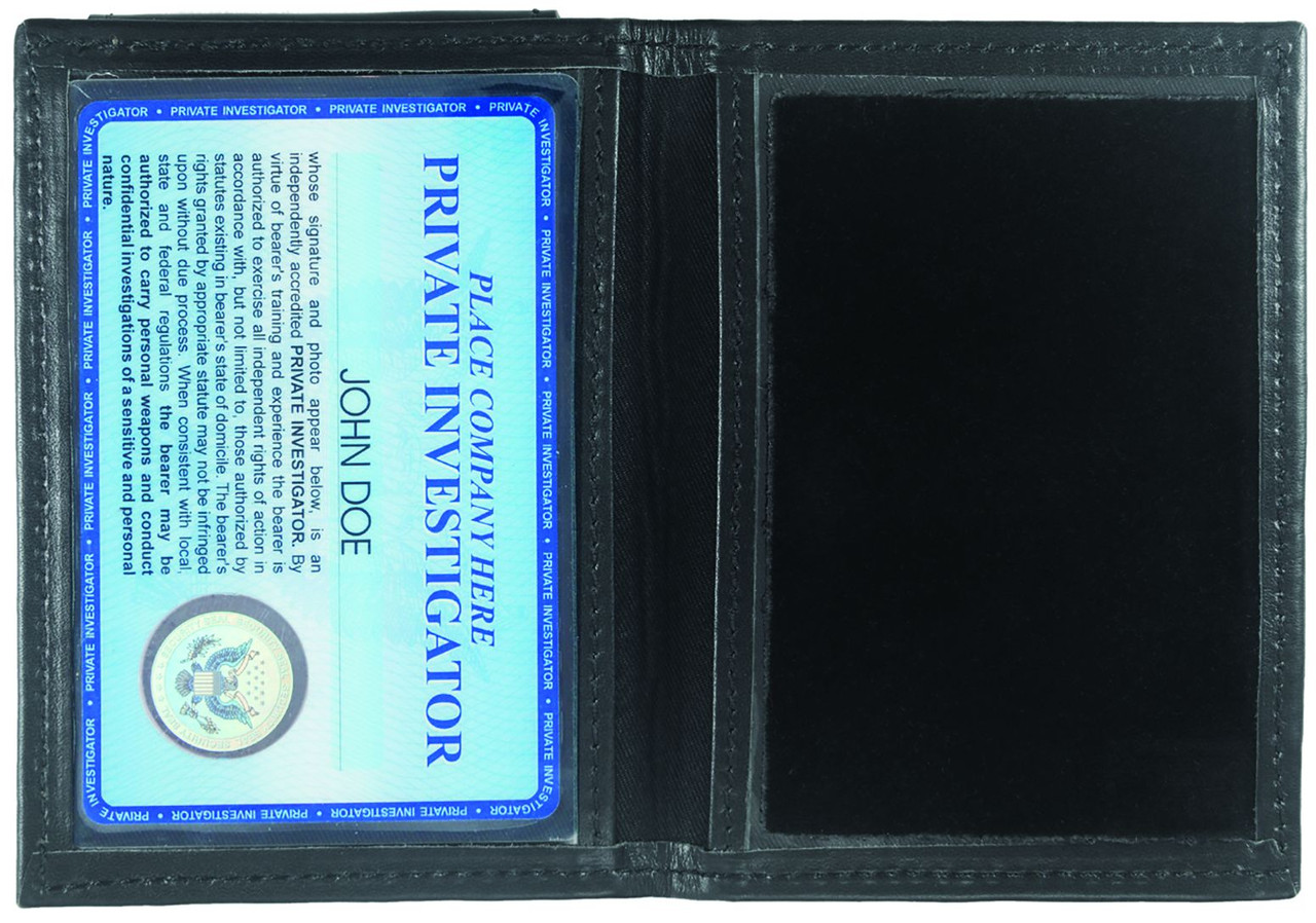 Deluxe Double ID Case with Universal Badge Holder - Hero's Pride