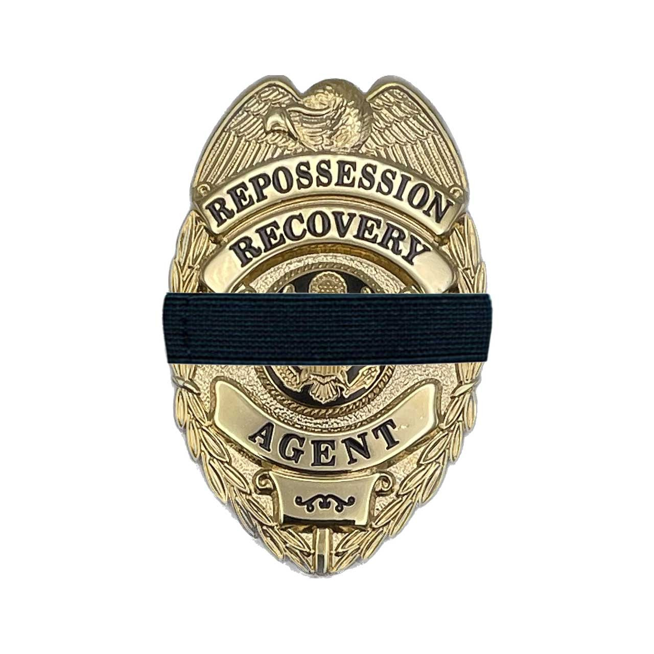 Badge Mourning Bands, Black, 5/8", 10 Pk - Hero's Pride