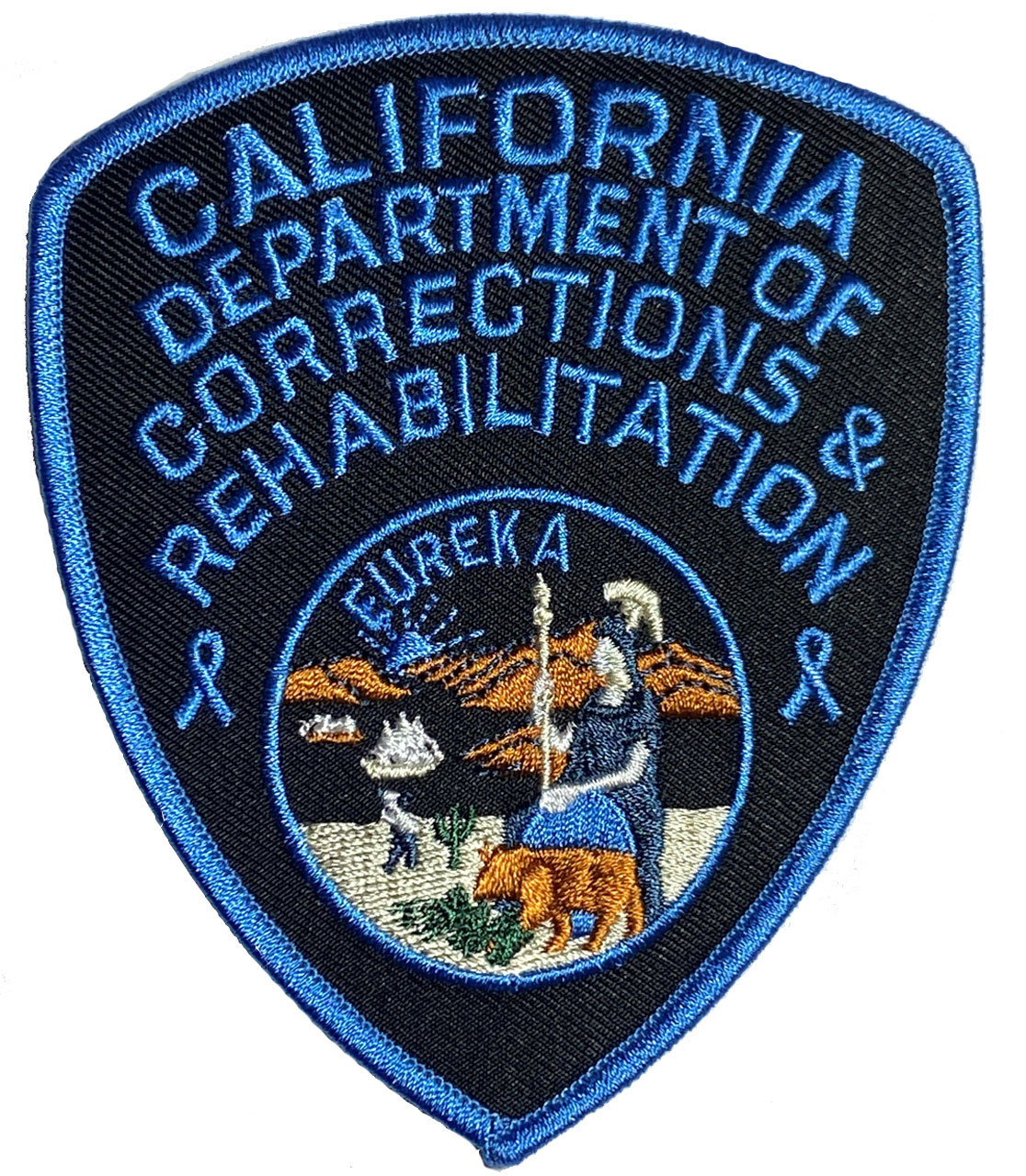 CDCR Star Shouldler Patch, 3-5/8x4-3/8" - Hero's Pride