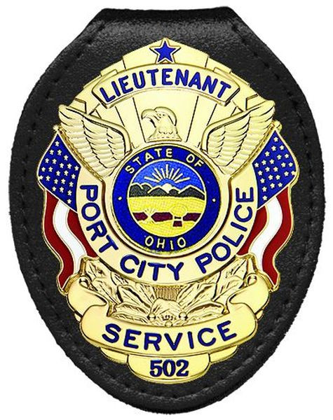 SECURITY ENFORCEMENT OFFICER Badge, Durable 5-Pc Pin & Catch - Hero's Pride