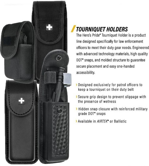 Ballistic Tourniquet Holder (Fits 2-1/4" Belt) - Hero's Pride