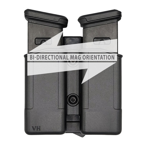Edge OWB Duty Double Pistol Magazine Case - Universal fit