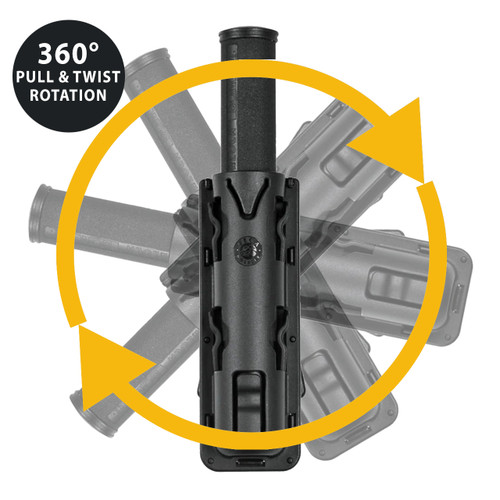 Edge Duty Baton Case - Universal fit with Rotating Belt & MOLLE