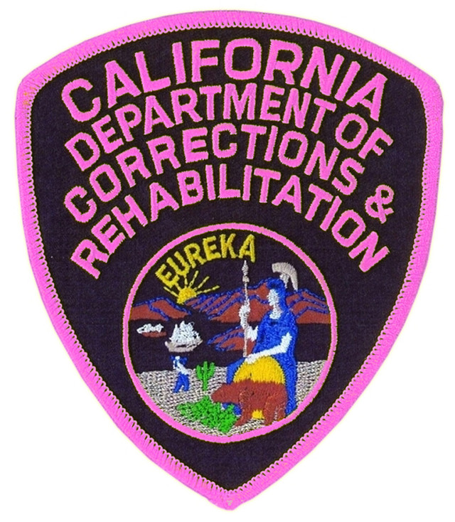 CDCR Star Shouldler Patch, 3-5/8x4-3/8" - Hero's Pride