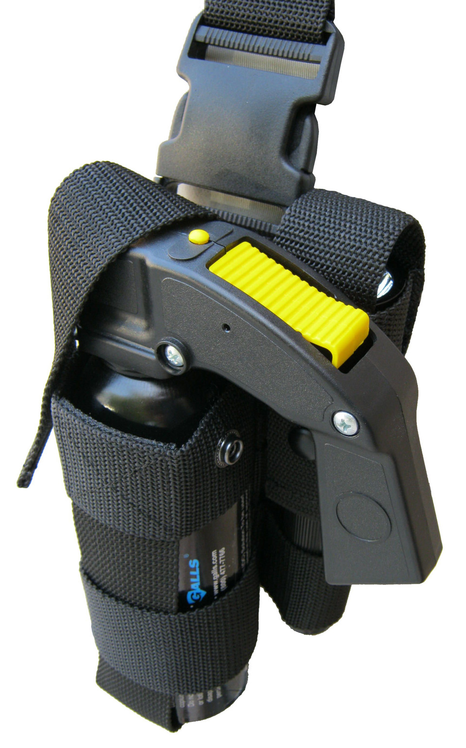 Ballistic OC Pepper Spray Holder Fits MK-9 (13oz/ Fits 2-1/4" Belt ...