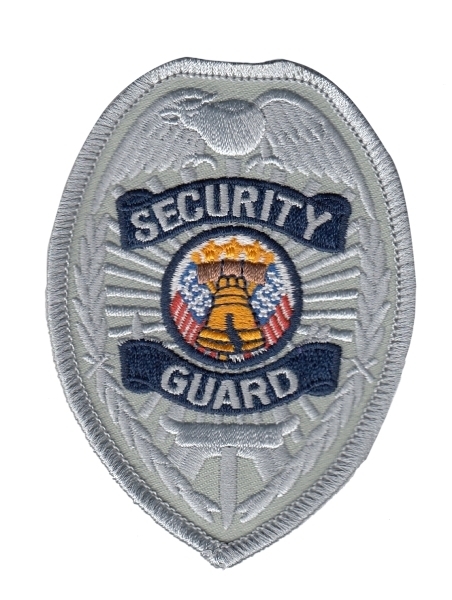Buy SECURITY GUARD Badge Patch, 2-1/2x3-3/8' - Hero's Pride Online at ...
