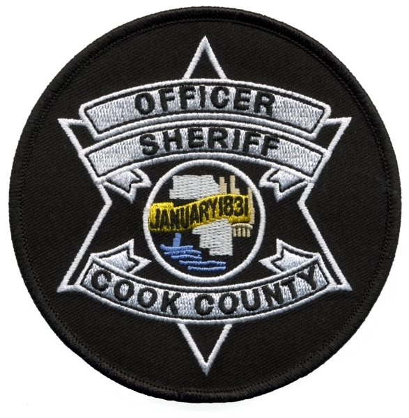 Buy COOK COUNTY SHERIFF, OFFICER Shoulder Patch, 4' Circle - Hero's Pride Online at Best price - RI