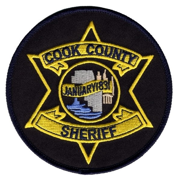 Buy COOK COUNTY SHERIFF, OFFICER Shoulder Patch, 4' Circle - Hero's Pride Online at Best price - CA