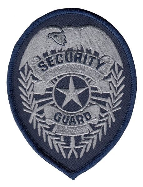 Buy SECURITY GUARD Badge Patch, 2-3/4x3-3/4' - Hero's Pride Online at ...