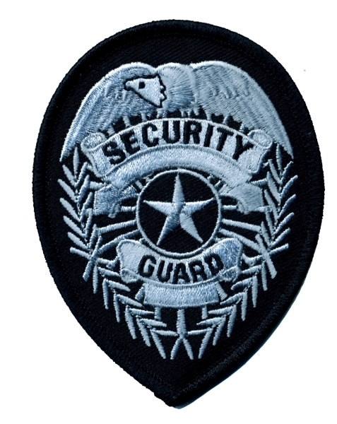 Buy SECURITY GUARD Badge Patch, 2-3/4x3-3/4' - Hero's Pride Online at ...