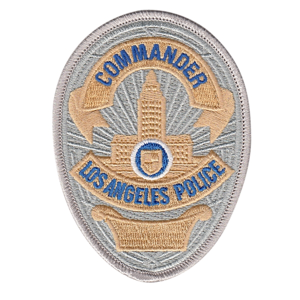 Buy LAPD Badge Patch, 2-11/16x3-5/8' - Hero's Pride Online at Best ...