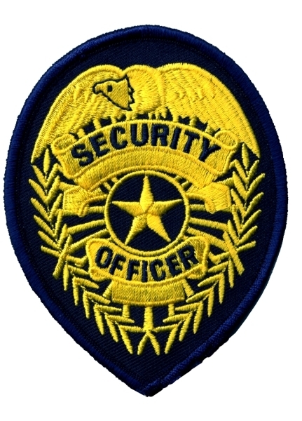 Buy SECURITY OFFICER Badge Patch, 2-3/4x3-3/4' - Hero's Pride Online at ...