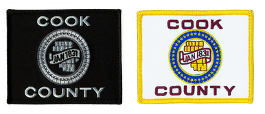 Cook County Flag Patch, 3-1/2x2-3/4" - Hero's Pride