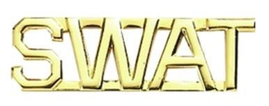 SWAT Die Struck Letters, 2 Posts & Clutch Backs, Pairs, 3/8" High ...