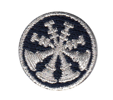 Deputy Chief, 4 Bugles, Collar Insignia, 1" Circle - Singular - Hero's ...