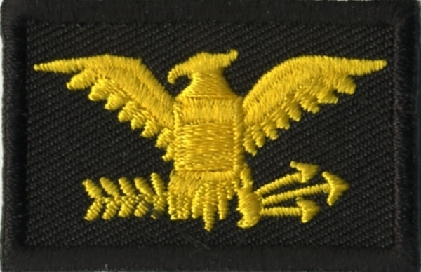 Buy Colonel, Embroidered Rank, Pair, Med.Gold/Black, 1-3/4x1-1/8 ...
