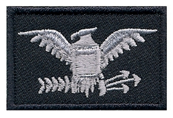 Buy Colonel, Embroidered Rank, Pair, Silver/Midnight, 1-1/2x1-1/2 ...