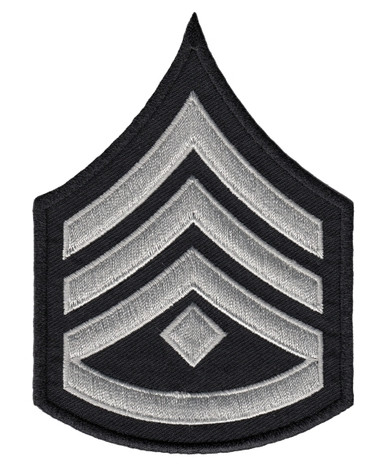 LAPD Chevrons, D3, (3+Rocker+Diamond), Pairs, LAPD SilverGrey/Black, 3 ...