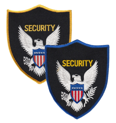 SECURITY Shoulder Patch, 4x5" - Hero's Pride