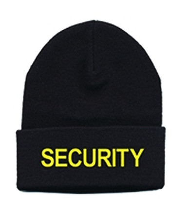SECURITY Watch Cap, Med Gold/Black, One Size - Hero's Pride