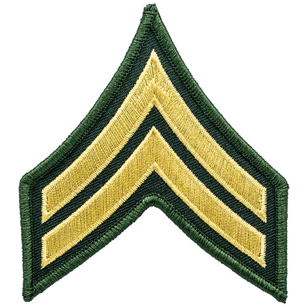 Buy CPL Chevrons, (LA Co Sheriff), Marine/O.D., 3' Wide - Hero's Pride ...