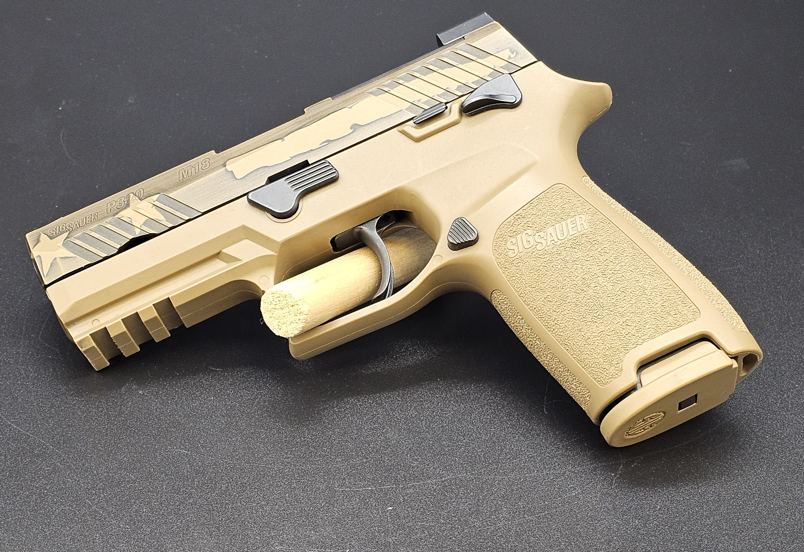 Sig Sauer P320 M18 Custom Cerakoted 9MM For Sale
