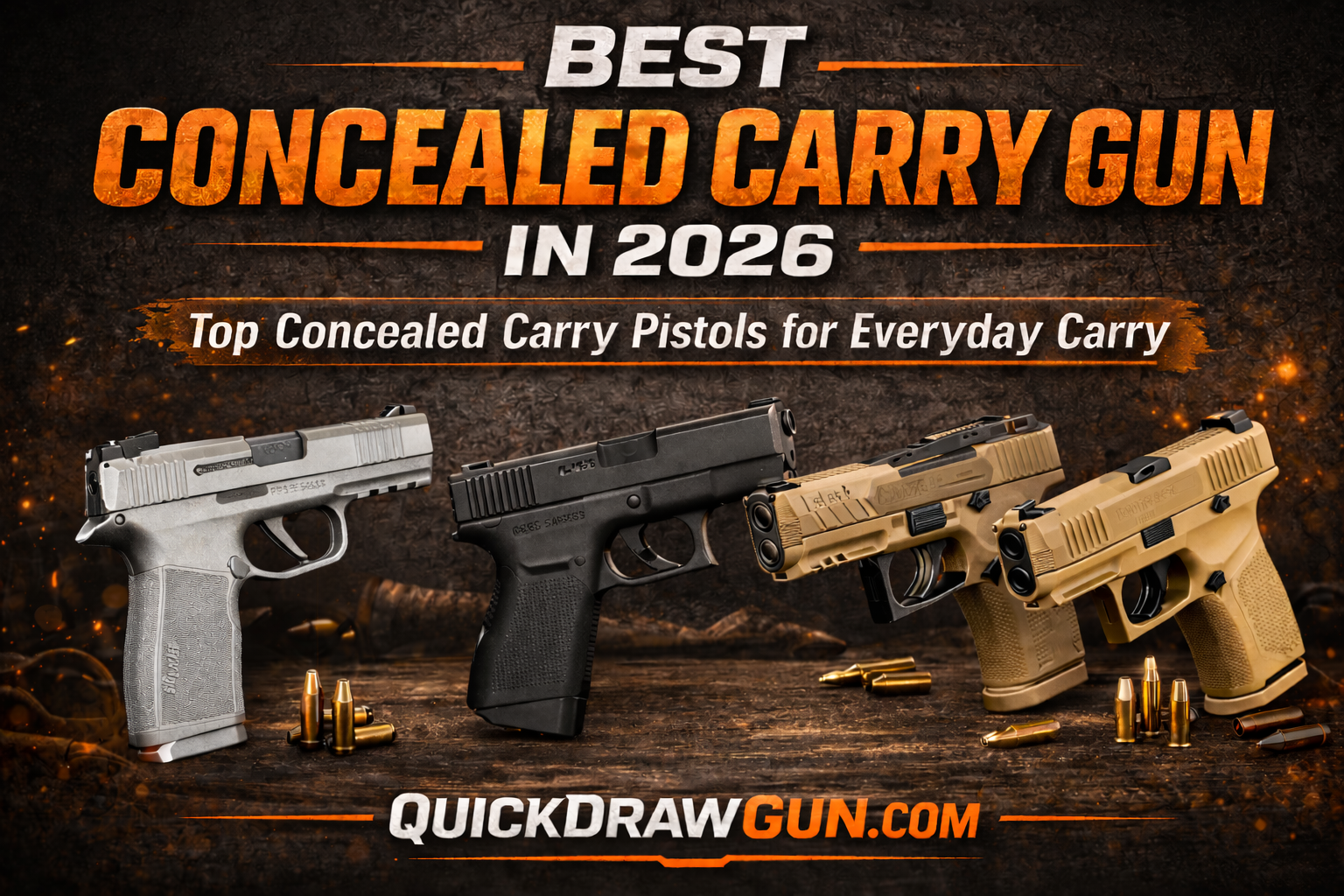 Best Concealed Carry Gun in 2026: Finding the Right Everyday Carry ...