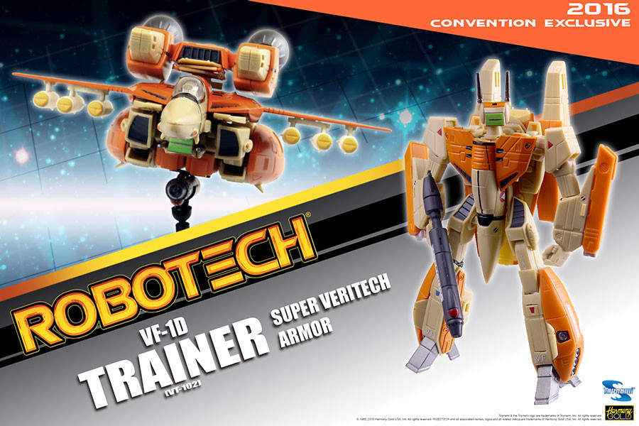 Comic Con 2016 Exclusive: Robotech VF-1D (VT-102) - Toynami Shop