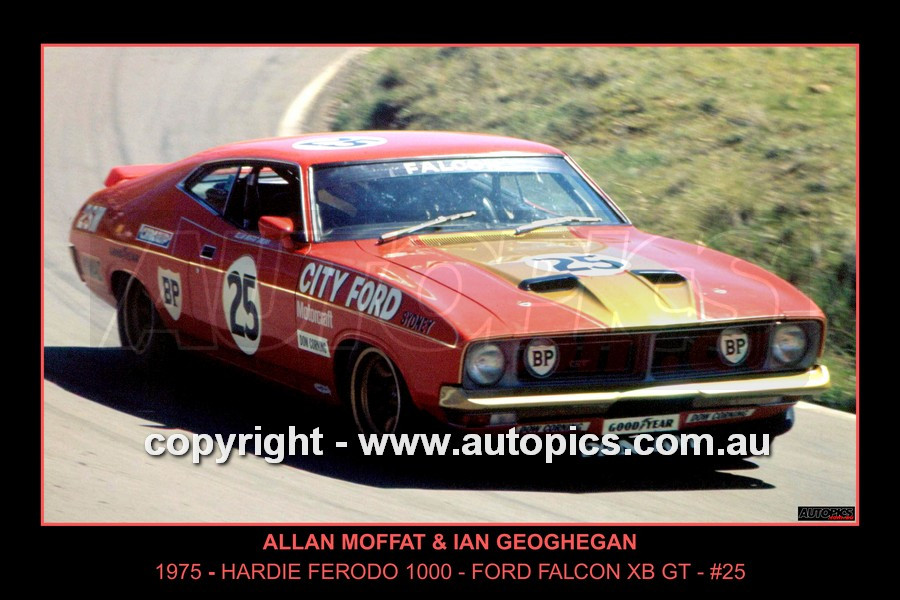 75732-F - Allan Moffat & Ian Geoghegan, Hardie Ferodo 1000, Bathurst ...