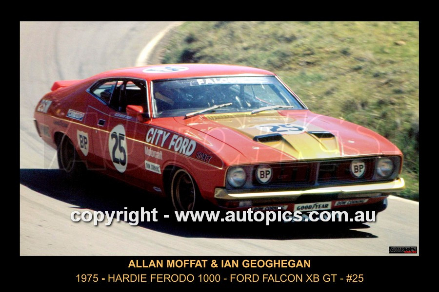 75732-1 - Allan Moffat & Ian Geoghegan, Hardie Ferodo 1000, Bathurst ...