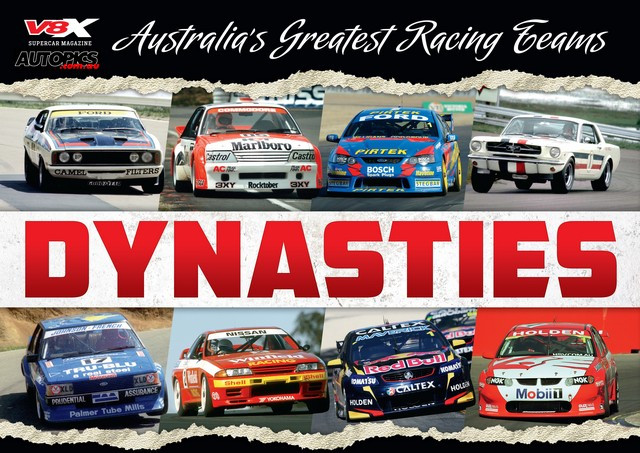 ASP087 - Poster, DYNASTIES, Australia's Greatest Racing Teams - AUTOPICS