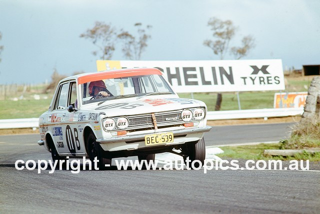 71991 - Don Smith - Datsun 1600 - Bathurst 1971 - Photographer Jeff ...