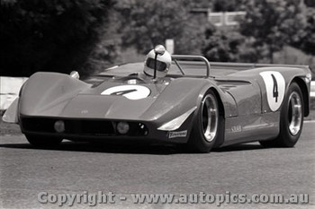69496 - Colin Hyams - Matich SR4B - Sandown 1969 - Photographer Peter D ...