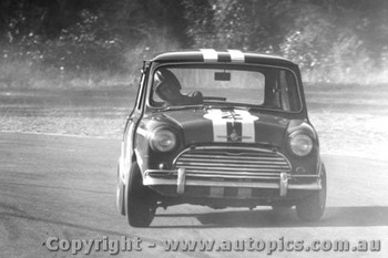 66009 - Peter Manton Morris Cooper S Warwick Farm 1965 - AUTOPICS
