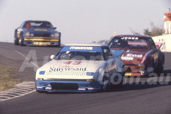 82127 - Allan Moffat & Barry Jones, Mazdz RX7 - Amaroo Park 1982 ...