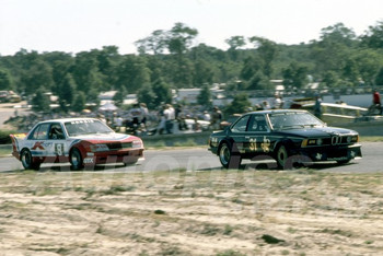 84582 - Jim Richards, BMW 635CSi & Andrew Harris, VH Commodore - 1984 ...