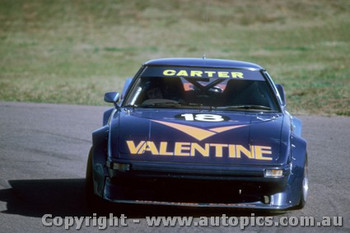 83004 - M. Carter / A. Moffat Mazda RX7 - Sandown 1983 - AUTOPICS