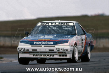 87OP07RS7004 - Glenn Seton - Oran Park, 1987 - Nissan Skyline RS DR30 ...