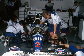 94AGP11RS3001 - Nigel Mansell, Australian Grand Prix, Adelaide, 1994 ...