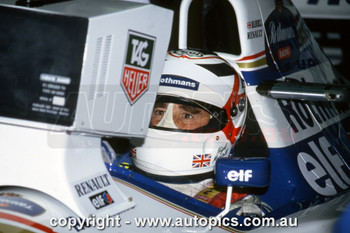 94AGP11RS3004 - Nigel Mansell, Australian Grand Prix, Adelaide, 1994 ...