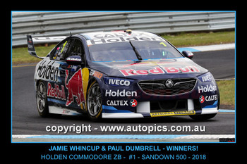18SA09JS7000-F - Jamie Whincup & Paul Dumbrell, Rabble.club Sandown 500 ...