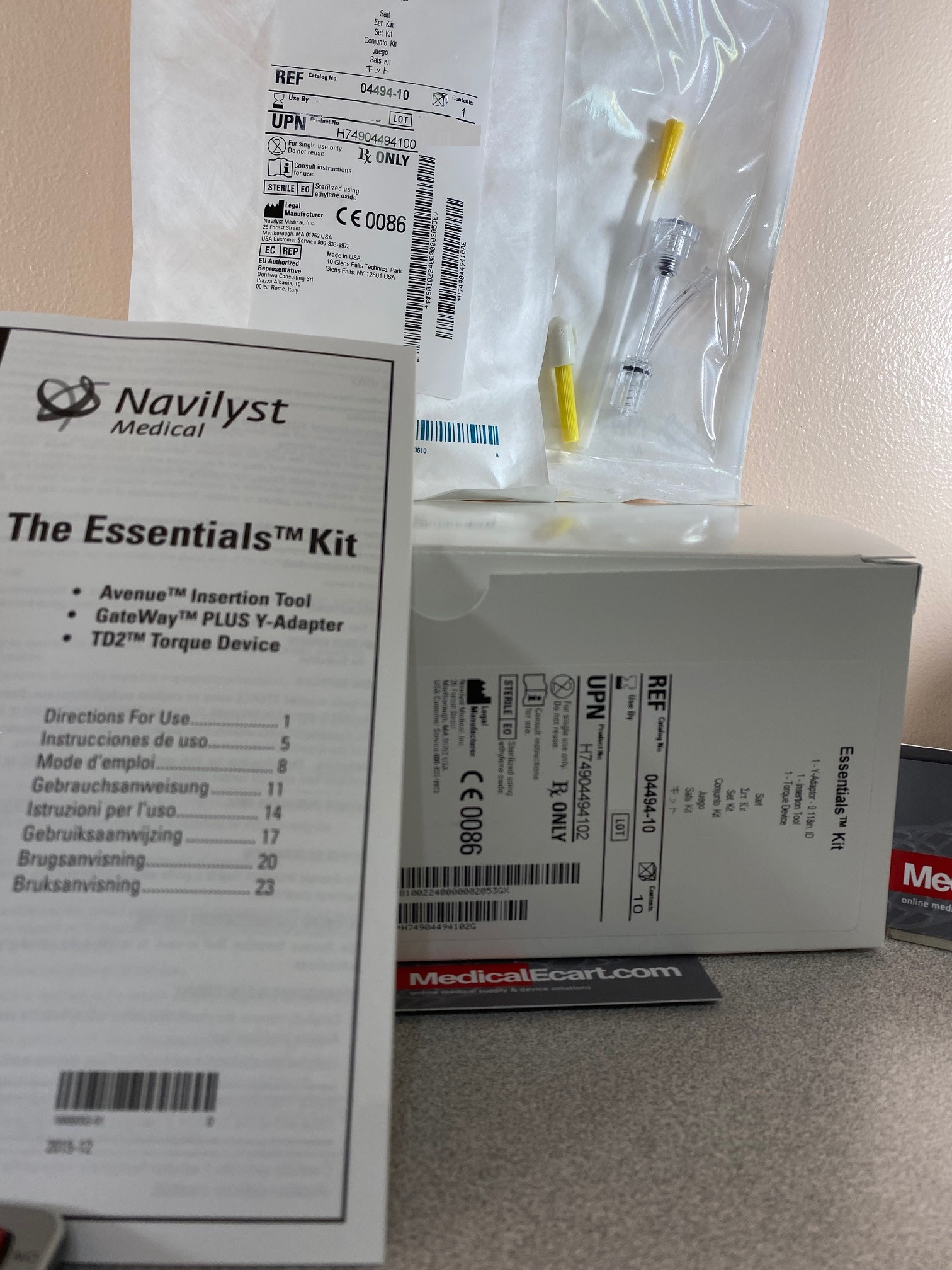 Boston Scientific M001153223 Gateway™ Plus Y-Adapter, Box of 10 (15-322)