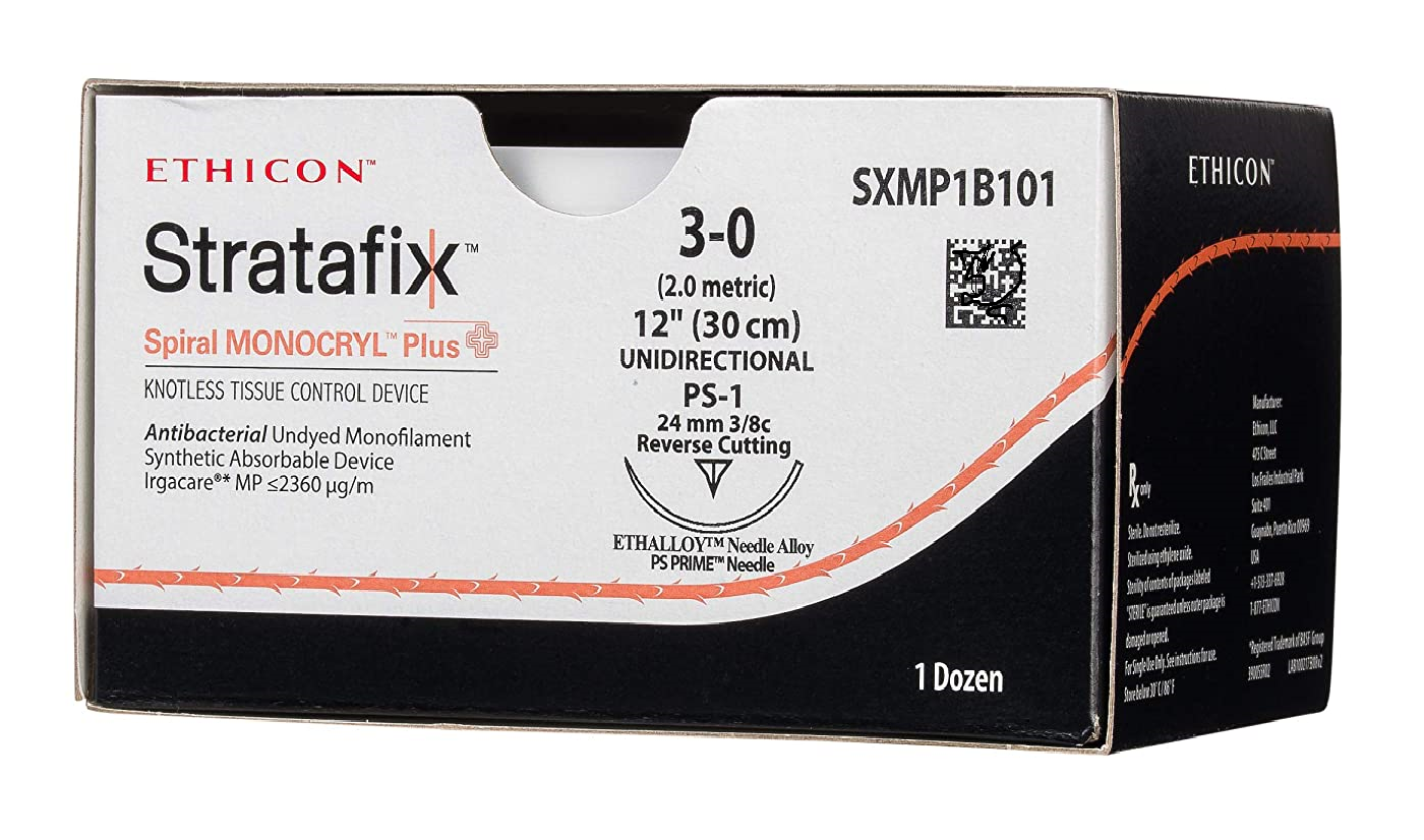 Ethicon SXMP1B101 STRATAFIX™ Spiral Monocryl Plus Suture