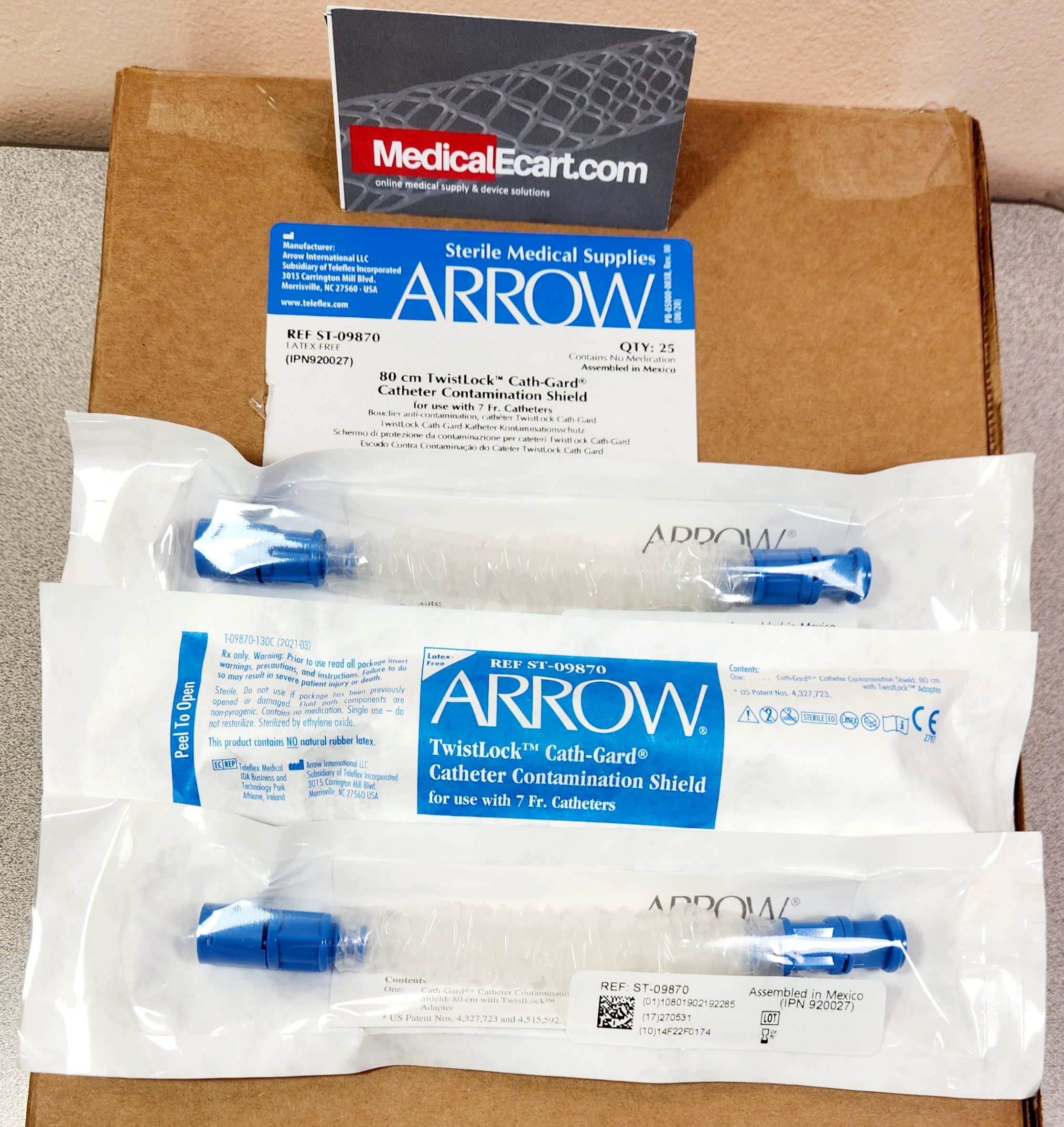 Arrow ST-09870 TwistLock™ Cath-Gard® Catheter Contamination Shield
