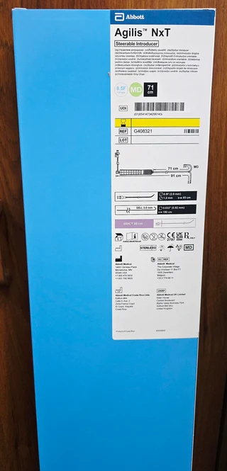 Abbott SI-1371-M Agilis™ NxT Steerable Introducer, 13Fr, Sheath size ...