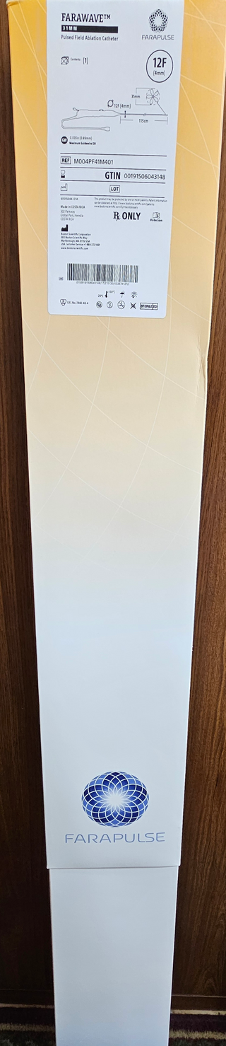 Boston Scientific M004PF41M401 FARAWAVE™ 41M401, (PFA) Catheter, 12Fr ...
