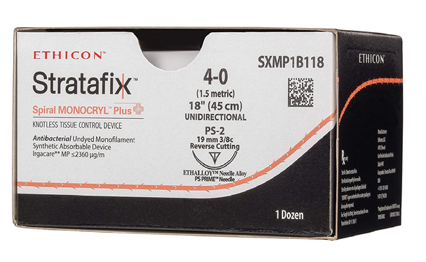 Ethicon SXMP1B118 STRATAFIX™ Spiral Monocryl Plus Suture